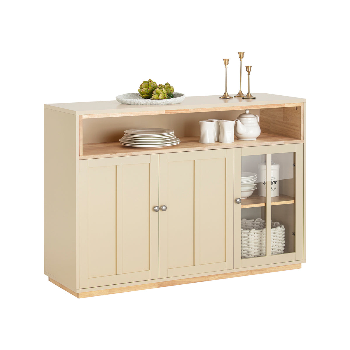 SoBuy FSB80-MI, Sideboard Dining Room Living Room Storage Cabinet Cupb ...