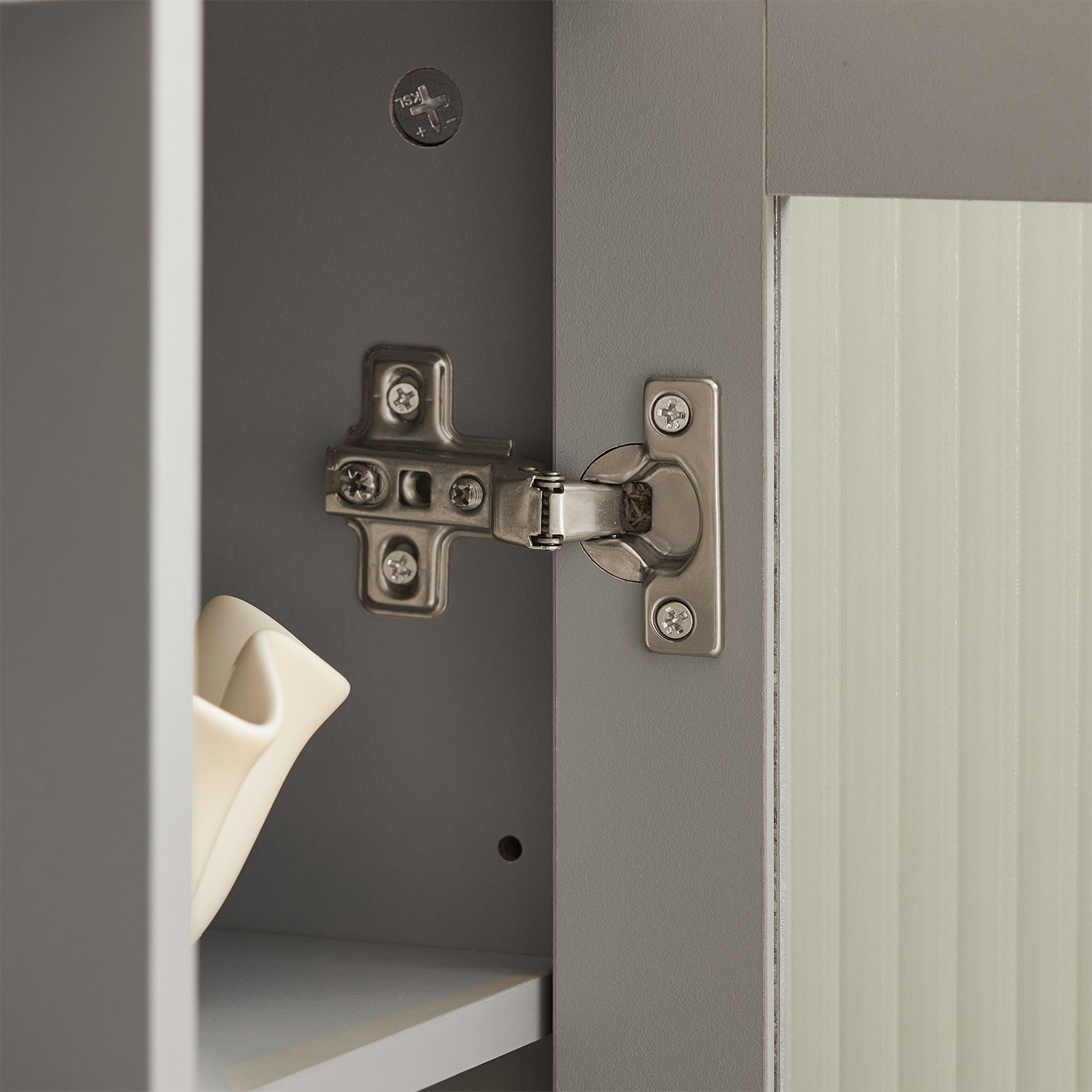 SoBuy FSB82-HG, Sideboard Side Cabinet Microwave Cabinet Storage Cabin ...